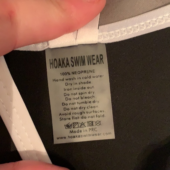 Hoaka Swimwear | Swim | Hoaka Swimwear Sita Black Set New Bikini Nwt ...